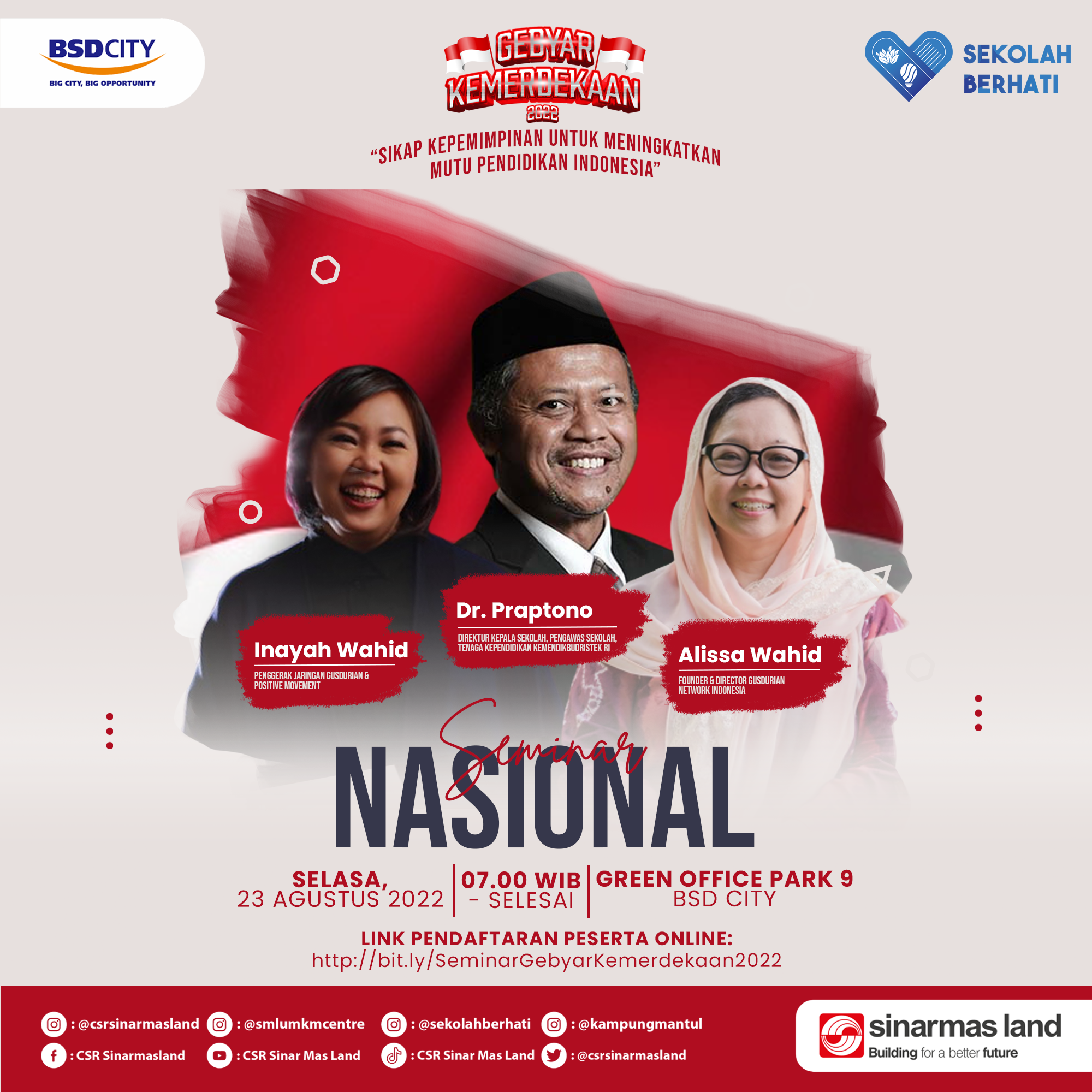 Sinar Mas Land Gelar Seminar Pendidikan Nasional di BSD City | Sinar ... Sinar Mas Land Gelar Seminar Pendidikan Nasional di BSD City | Sinar ...