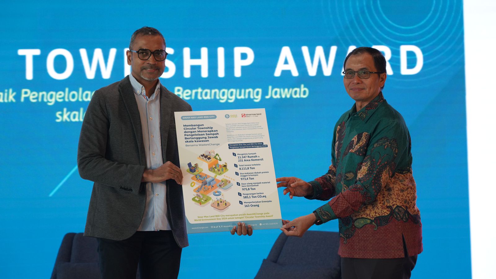 Sinar Mas Land Raih Penghargaan Award4Change 2024 | Sinar Mas Land Sinar Mas Land Raih Penghargaan Award4Change 2024 | Sinar Mas Land